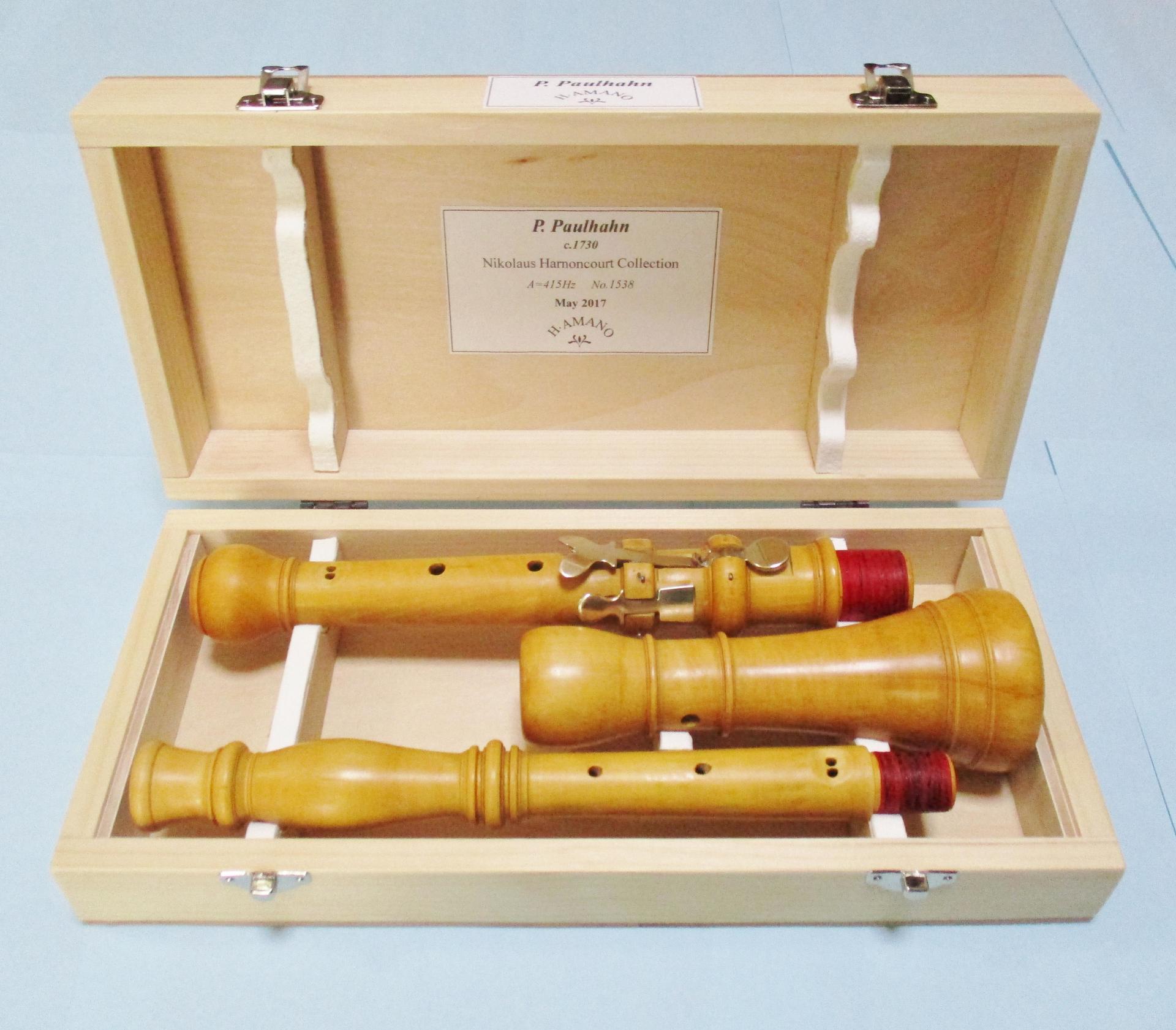 P Paulhahn バロック・オーボエ：キーの位置と形状で操作性が高まります バロック木管図書館 Woodwind