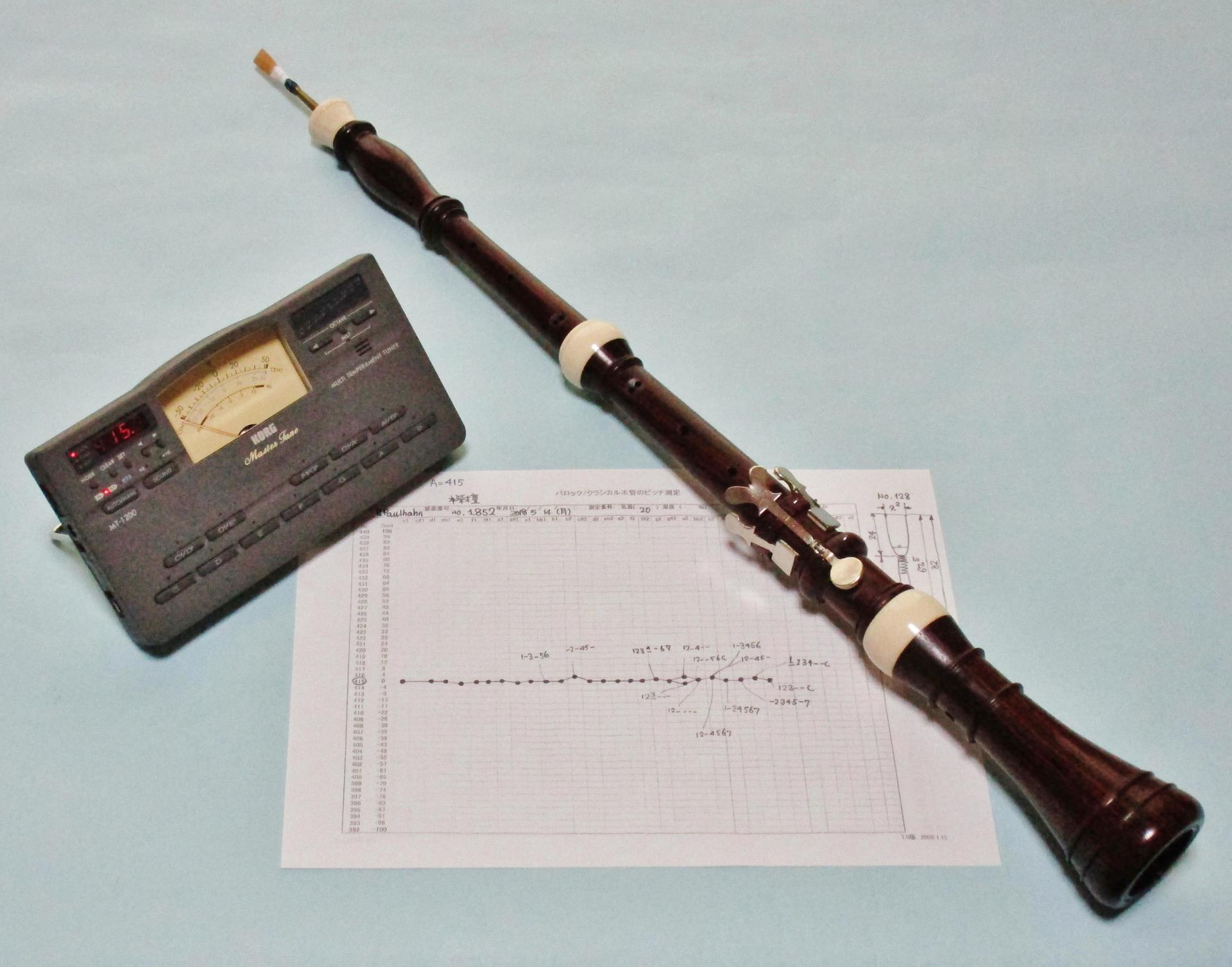 バロック・オーボエ：p Paulhahnの安定性はどこから来るか バロック木管図書館 Woodwind